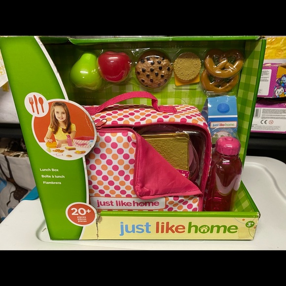 Just Like Home | Toys | Just Like Home Picnic Basket Set | Poshmark